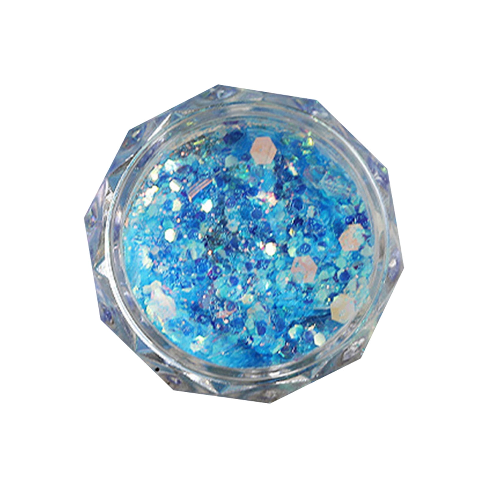 Hesroicy 1 Box Nail Art Sequin Shiny Effect Luminous High Gloss Non ...