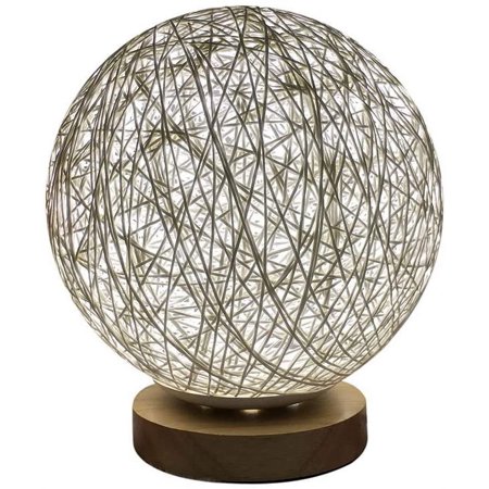 3D Moon Lamp - Full Moon LED Night Light with Remote Control and Wooden ...