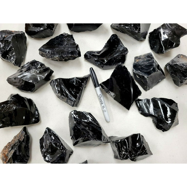 Raw Obsidian Stone