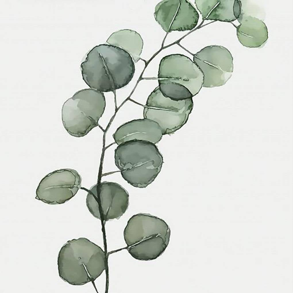 Click here for Serony Frameless Simple Green Plants Leaves Decora... prices