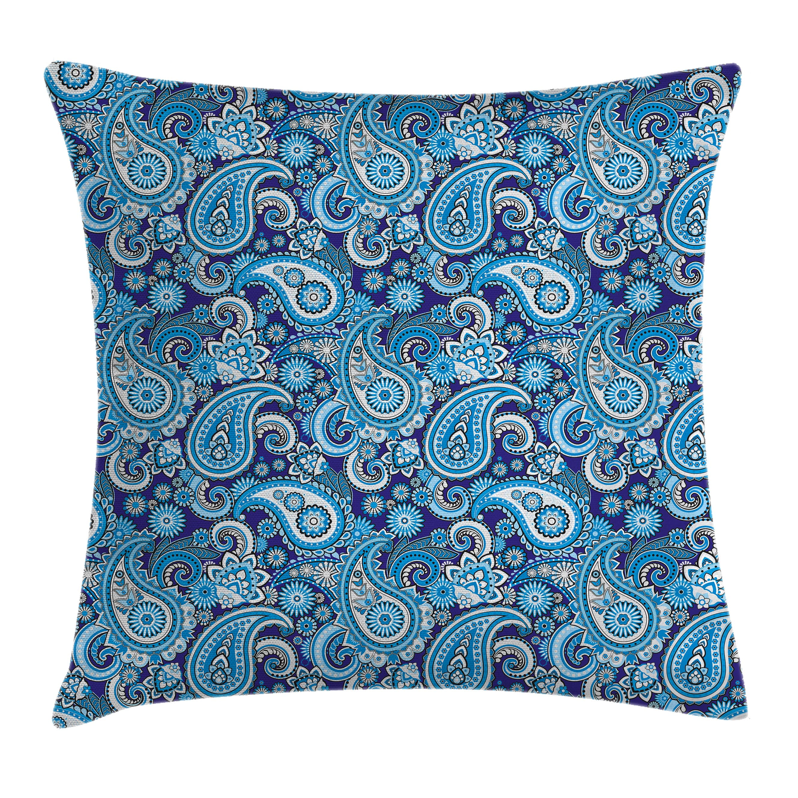 Paisley Decor Throw Pillow Cushion Cover Traditional Asian Pattern
