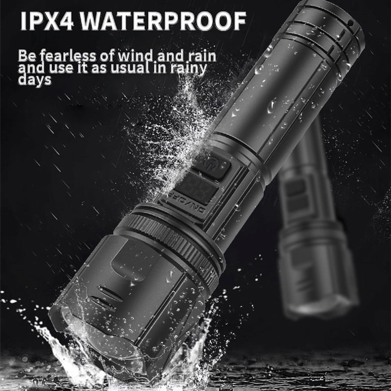 Super Bright Tactical Flashlight Impex Lumin X2 Rechargeable Super