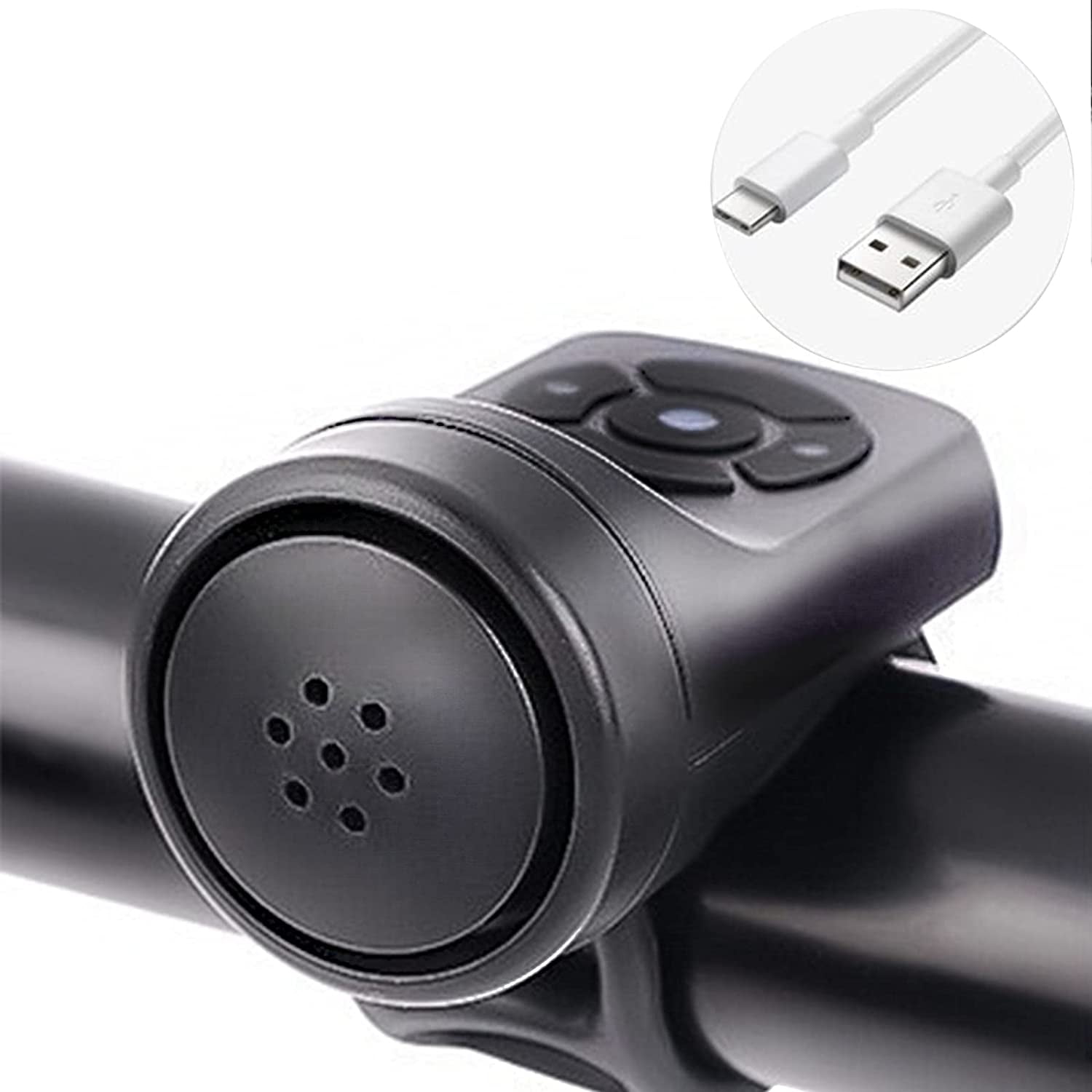 Bicycle charging horn super loud bells mountain bike electric bells ...