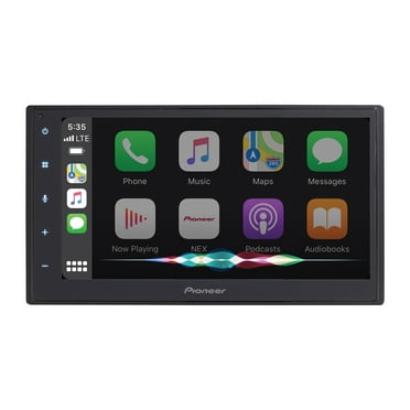 Pioneer DMH-160BT II Car Stereo Head Unit, Double Din, 6.8" Touchscreen, CarPlay/Android Auto ...