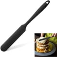 2 pack Skinny Silicone Jar Spatula: Heat-Resistant Food-Grade 9.6in ...