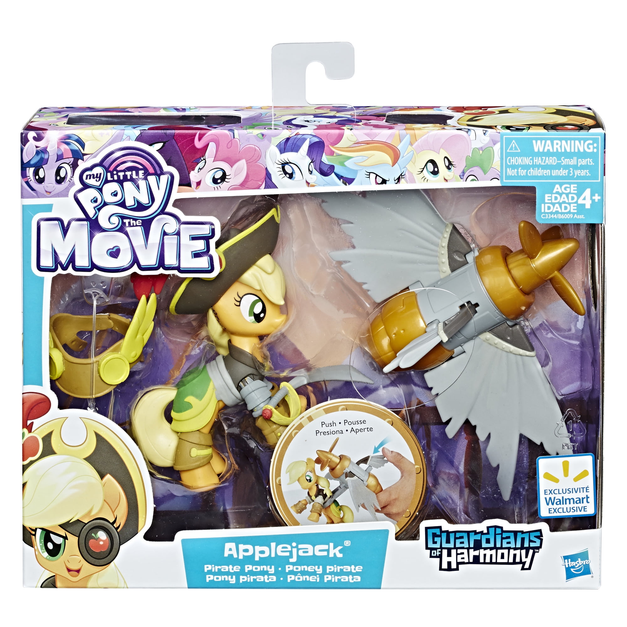 Applejack Horn And Wings