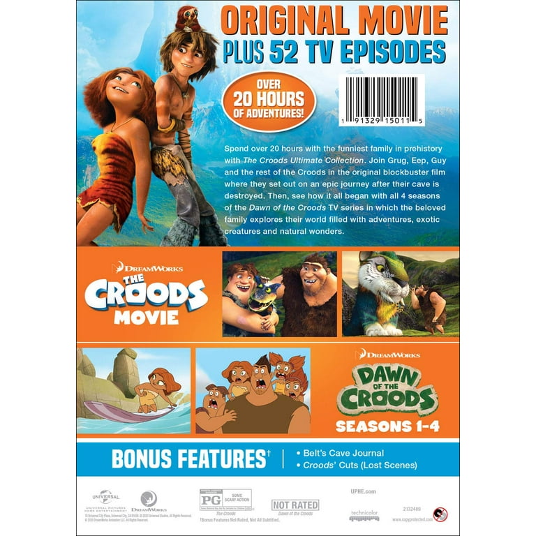 The Croods Dvd Label
