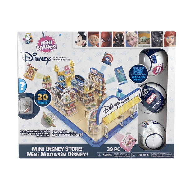 Mini Brands! 39 Piece Mini Disney Store Edition Featuring Toys from ...