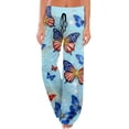 250Th Anniversary Patriotic Red White and Blue Pants, Sunflower Elastic ...
