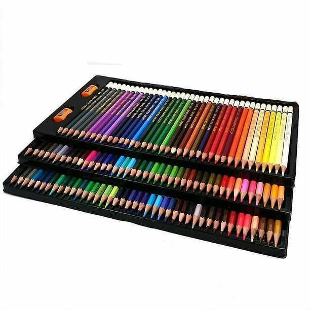 Coloring Pencil Set - 120 Unique Colors In Metal Storage Box - Walmart.ca