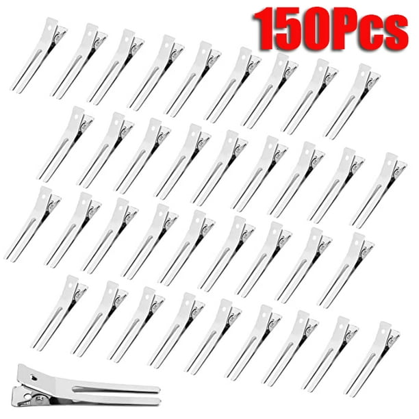 Dicasser 12Pcs Metal Hair Clips for Women Styling Sectioning, Silver ...