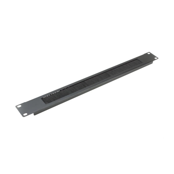 IEC PP0091 Cable Pass-thru Brush Panel 1.75in (1U) - Walmart.com
