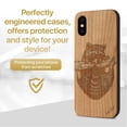 Case Yard Wooden Case Outside Soft TPU Silicone, Slim Fit Shockproof ...
