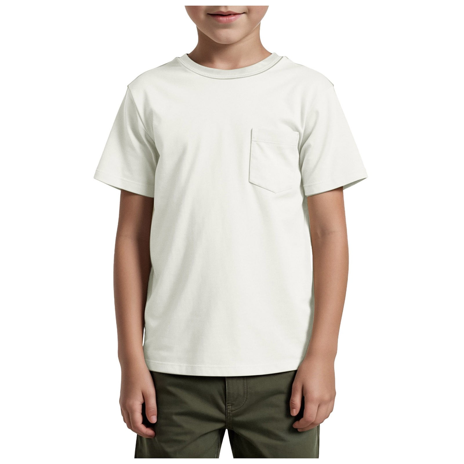 Click here for 2dxuixsh T Shirts For Boys Short Sleeve Crewneck T... prices