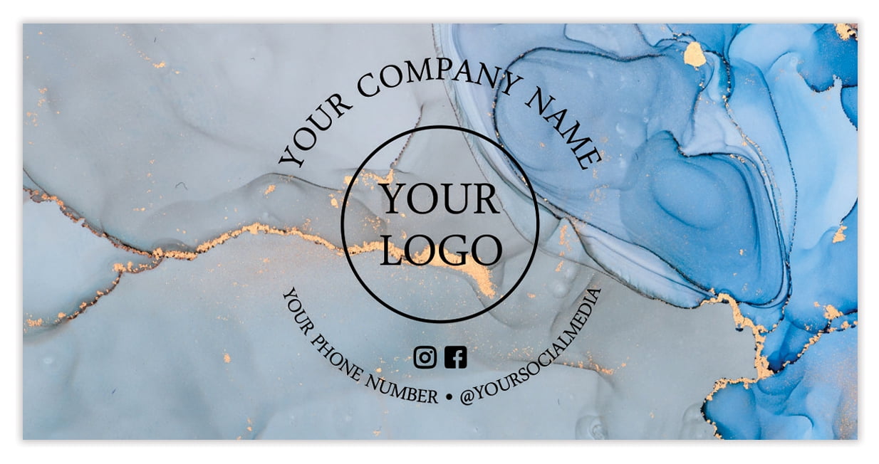 Printtoo Label for Small Business-100 RectangleCustom VinylPersonalized ...