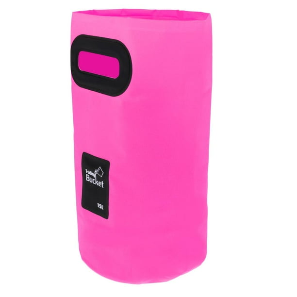 15L Collapsible Bucket for Camping, Backpacking ,Travel and Beach ...