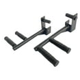 AMLESO 2Pcs Fitness Dip Bar Attachment Pull up Fitness Equipment Chest ...