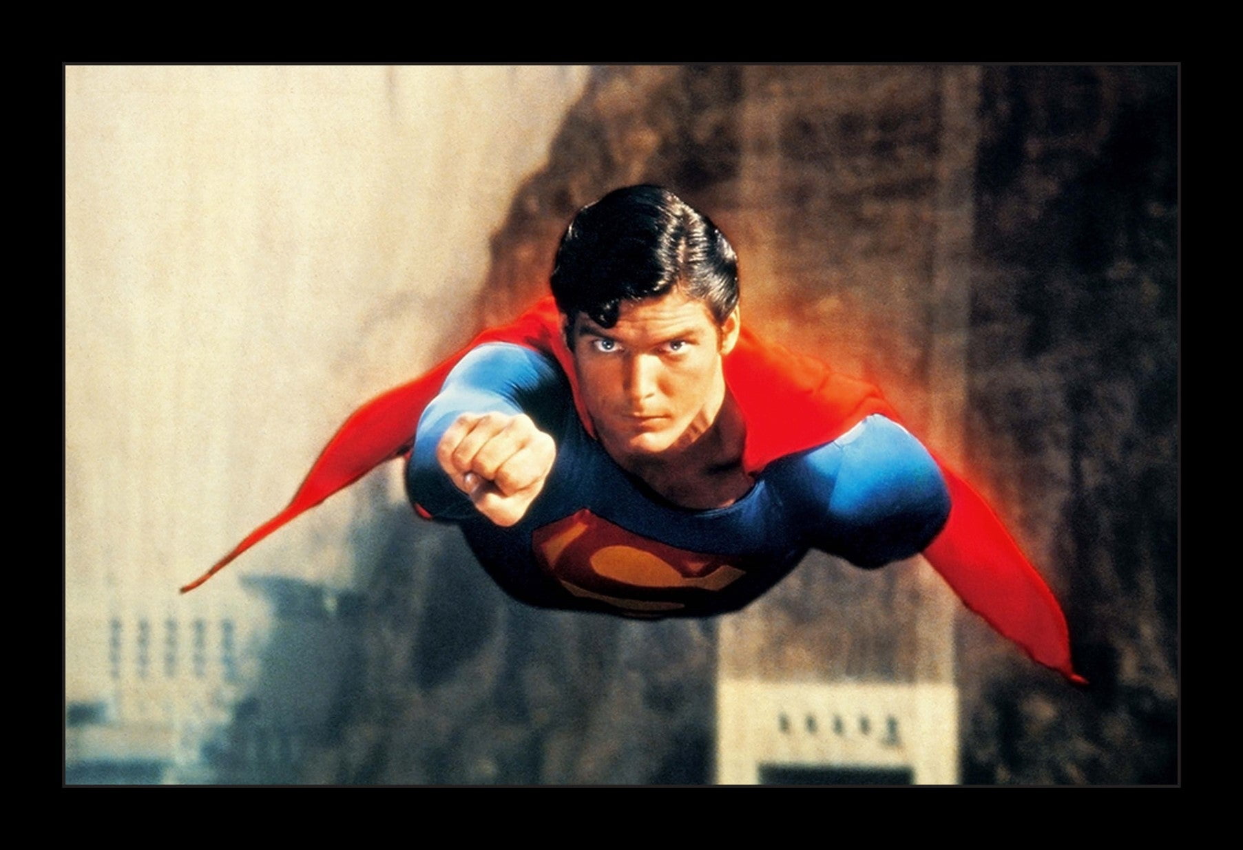 SUPERMAN: CHRISTOPHER REEVE - 11x17 Framed Movie Poster - Walmart.com