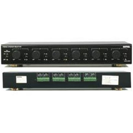 Sima Dual-Amp Multi-Zone Speaker Selectors with Volume Controls SSW-L6EX - Walmart.ca