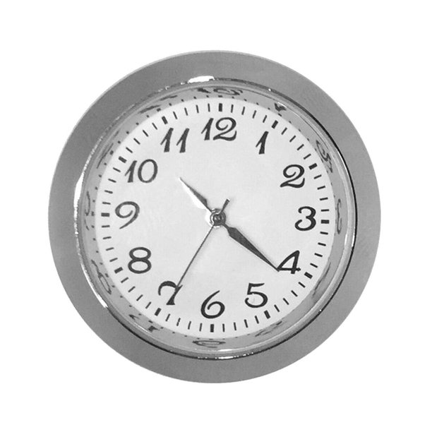 facefd Round Clock Insert Clock Movement Clock Face for Diameter 1-3/8 ...