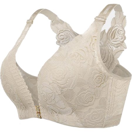 HAHDAXIA Comfort Rose Bra,Rose lace Comfort Lift Bra,Floral Secrets Bra ...
