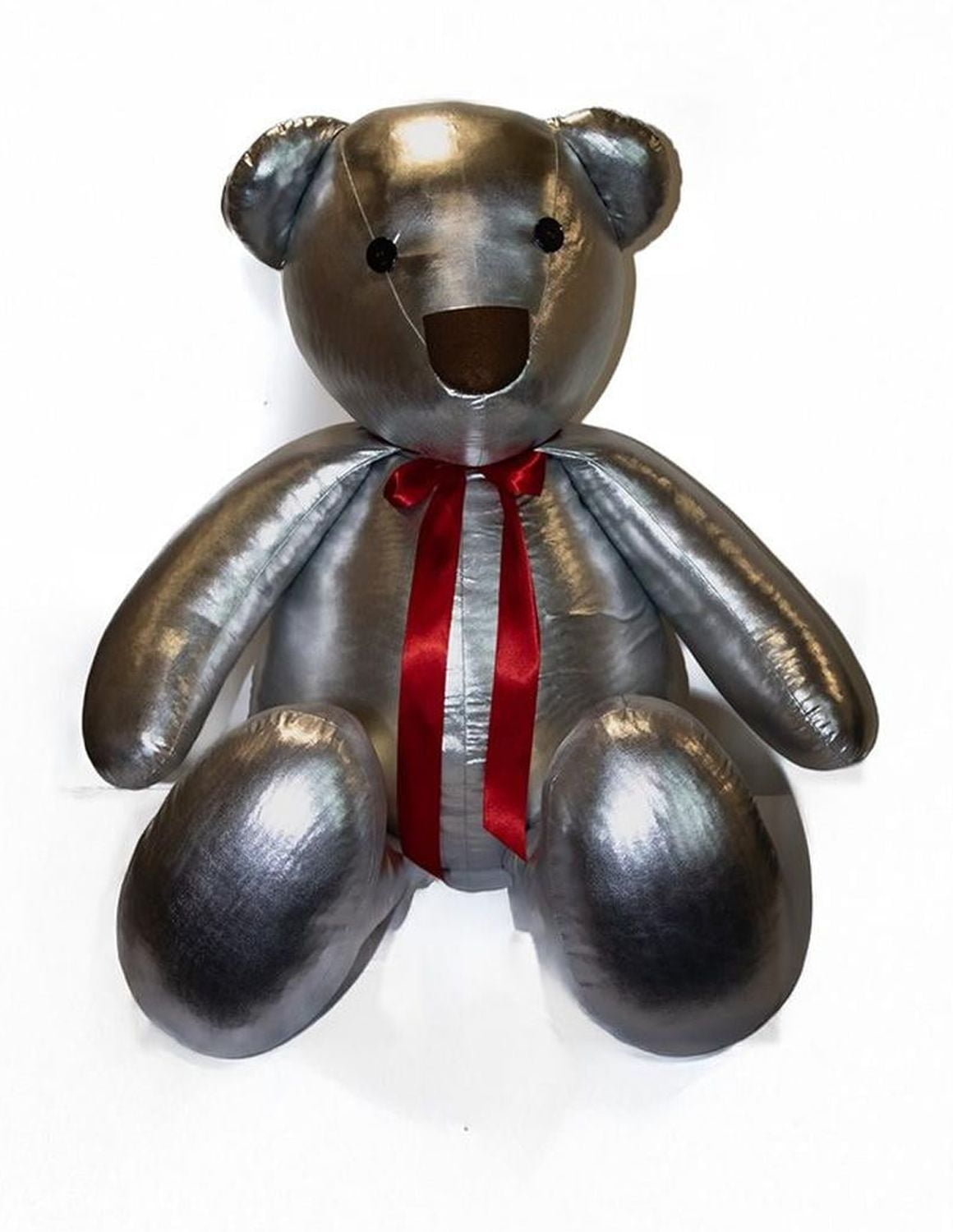 Oso de Peluche Hecho en México plateado 50 CM | Bodega Aurrera en línea