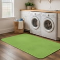 Abstract Solid Color Front Door Mat Indoor Entrance, Simple Avocado ...