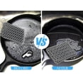 Chain Mail Cast Iron Cleaner Scrubber,316 Chainmail Pan Scrubber Metal ...