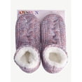 Joyspun Women's Knit Slipper Sock Booties, 1-Pack, One Size - Walmart.com
