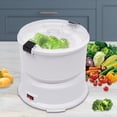 10.62*10.03inch 1kg Electric Potato Peeler Machine 85W Corded Electric ...
