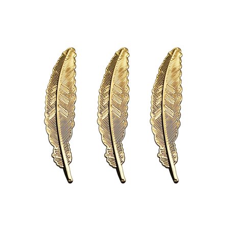 Nail Art Photo Tool Feather,feather Metal Bookmark Feather Bookmark ...