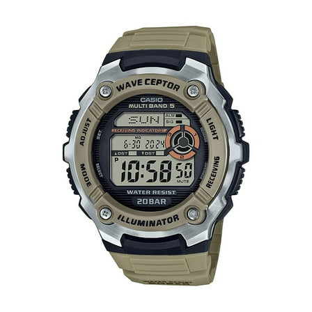 Casio Men's Dress Watch AQ230A7D - Digital, Water Resistant, Dual Time ...