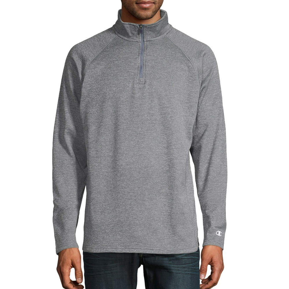 Champion - Champion Men's Performance Fleece Quarter Zip Jacket, up to ...