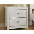 Solid Wood White Night Stand, Bedside Table, End Table, Desk with ...