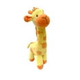 Yellow Jungle Giraffe Plush Toy - 13in Giraffe Rattle Plush By Ganz ...