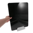 LOLIPPYY Desktop Dividing Board Black Acrylic 1 Set Workspace Partition ...