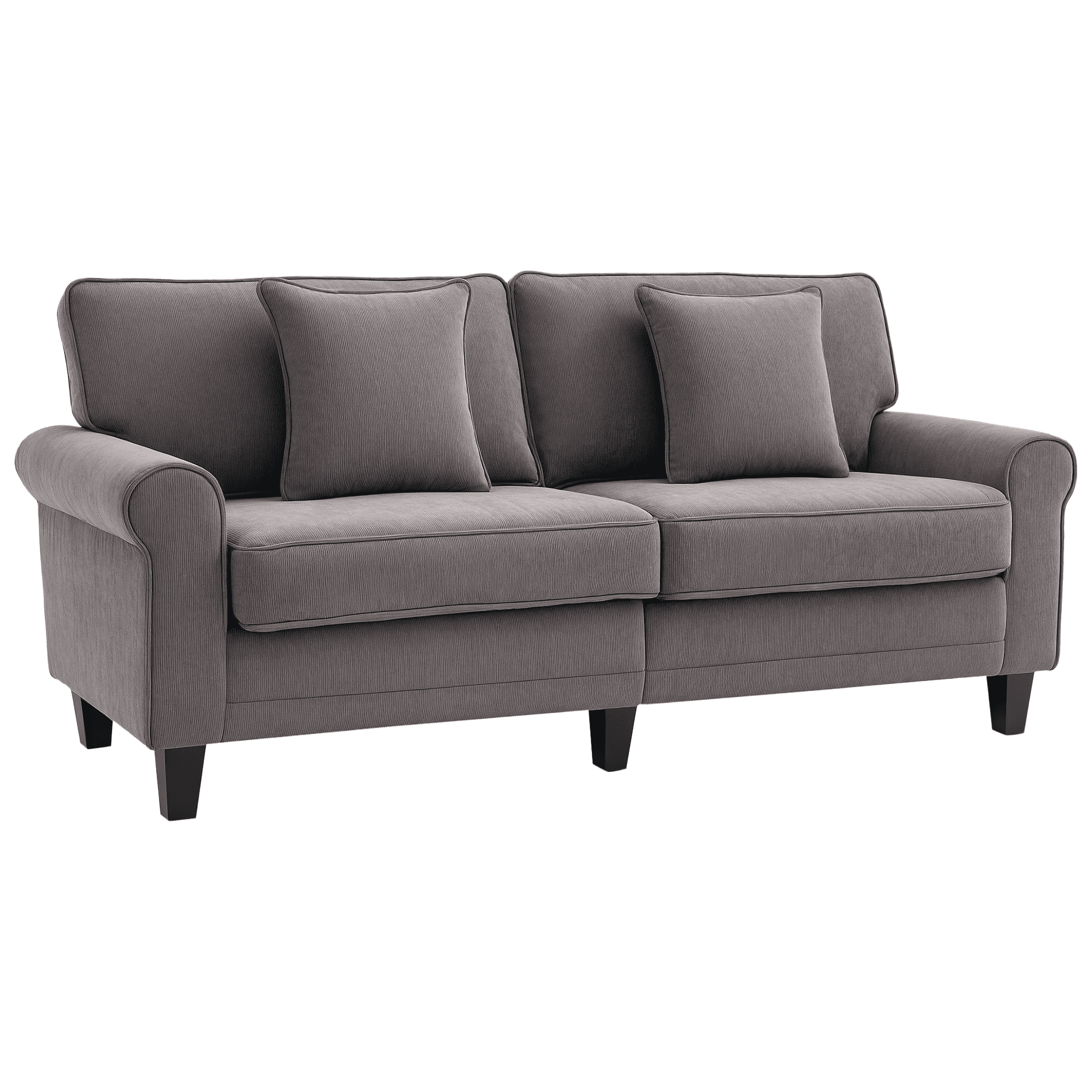 Click here for Homcom Modern 3-Seater Sofa Corduroy Sofa Couch Wi... prices