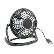 Mainstays 4 inch Metal Mini 360-degree Pivot USB Personal Desktop Fan ...