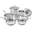 Camco Stainless Steel Nesting Cookware Set- Non Stick Pans and Pots ...
