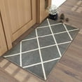 Mainstays Diamond Plush Grey Indoor 30" x 45" Accent Rug - Walmart.com