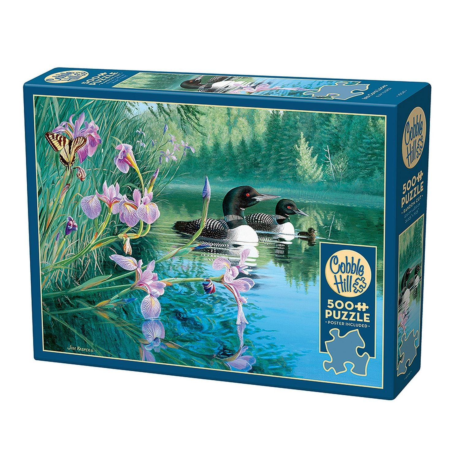 Click here for Cobble Hill - Iris Cove Loons (1000-Piece Puzzle) prices