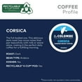 (2 pack) La Colombe Coffee Roasters, Corsica Dark Roast K-Cup Coffee ...