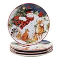 Certified International Magic Of Christmas Snowman 16-piece Dinnerware ...