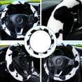Steering Wheel Covers For Car Womens Cow Print Universal 15 Inches Car ...