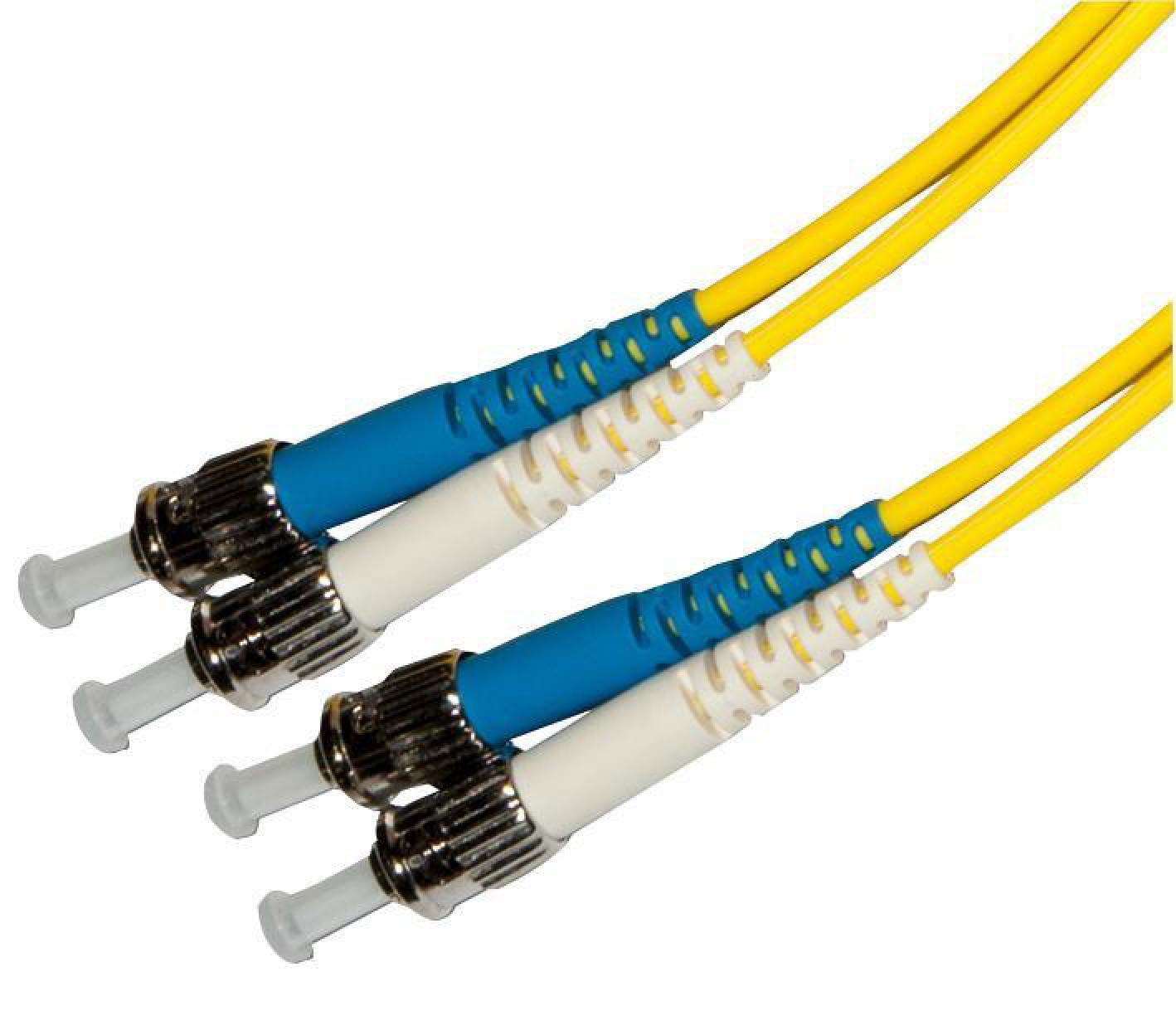 CONNECTIX 5m Optix Single mode OS1 9/125µm ST-ST Duplex Fibre Optic ...