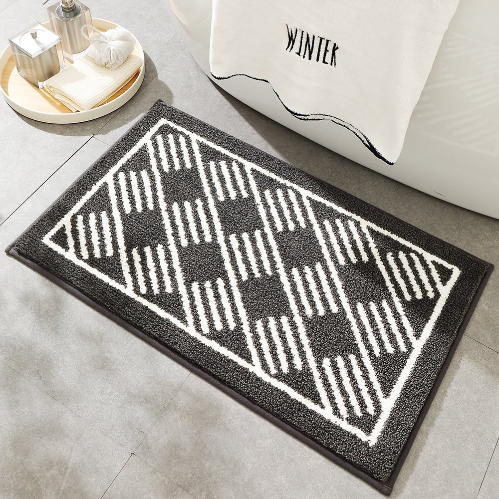 Bathroom Rug Mat, Ultra Soft and Water Absorbent Bath Rug, Bath Carpet ...