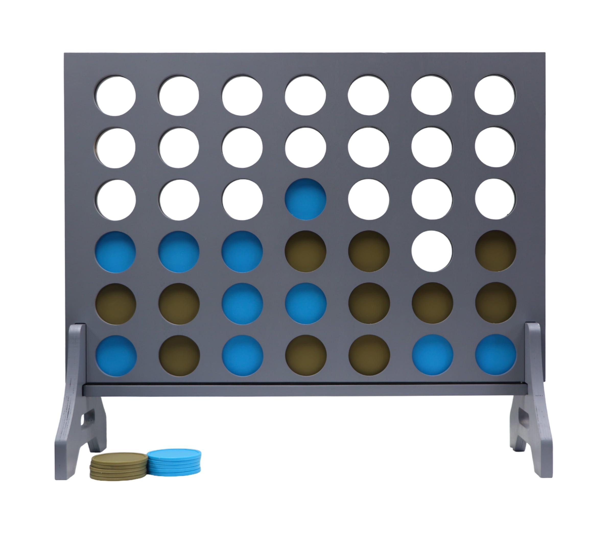 Tailgating Pros Premium Giant Four in a Row with Carrying Case - Jumbo ...