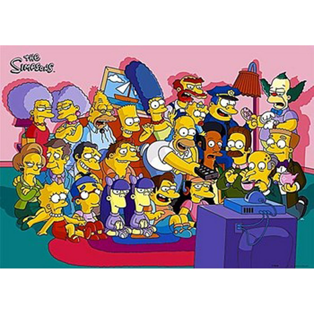 The Simpsons Movie Poster (17 x 11) - Walmart.com - Walmart.com