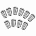 CNC Milling and Lathe Collet Set 10-Pack Spring Collets 3mm–12.7mm for ...