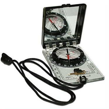 Alpine Mountain Gear Map Compass with Adjustable Declination - Walmart.com